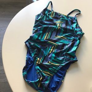 Swim | Chooks La Retro Onepiece M In Bay Red Thong | Poshmark